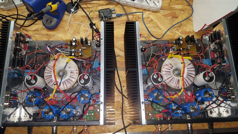 DC coupled Hi-end Hybrid Amplifier